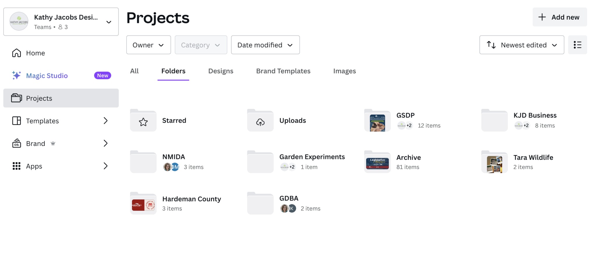 How to Organize Your Canva Designs & Files (includes the 2024 Canva ...