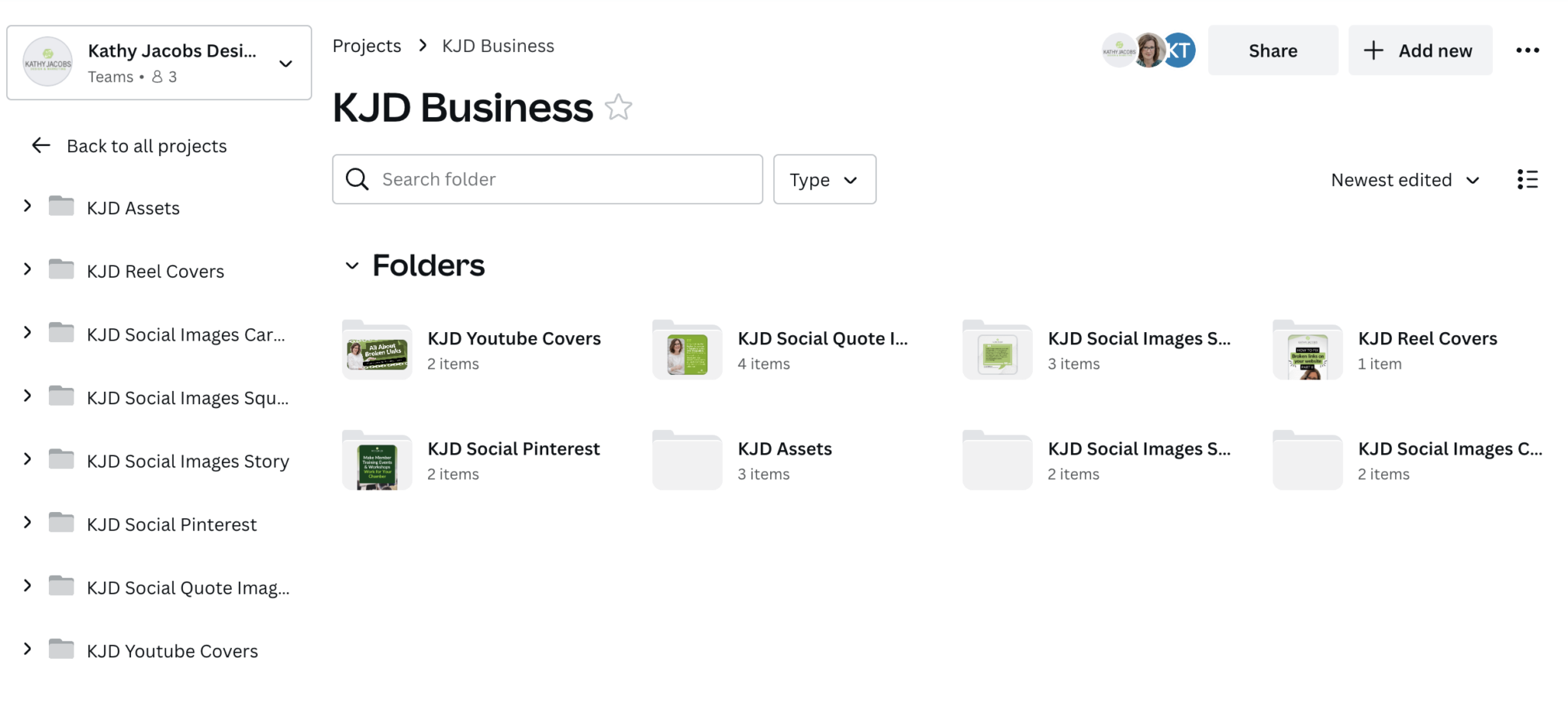 How to Organize Your Canva Designs & Files (includes the 2024 Canva ...