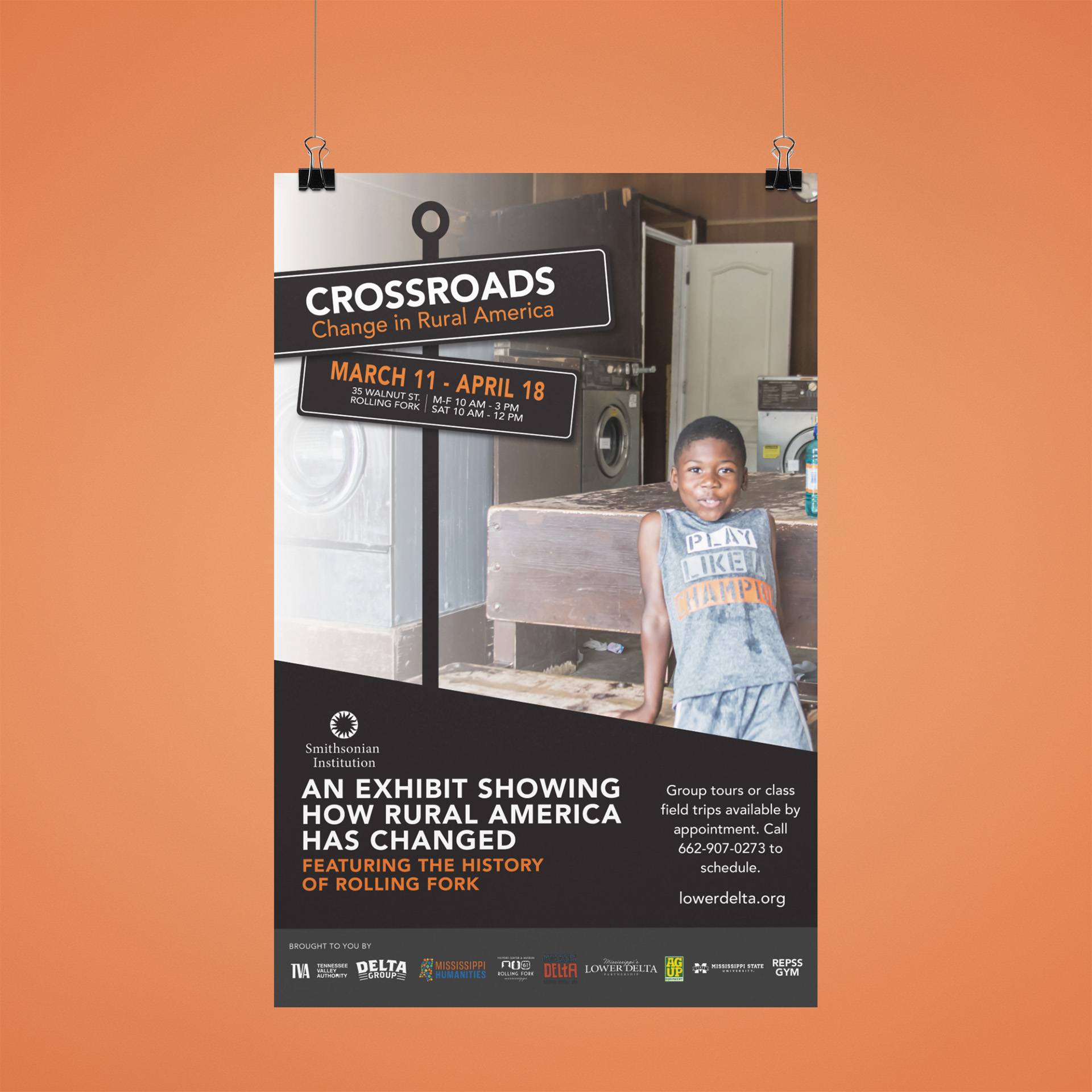Smithsonian Crossroads exhibit poster design - Kathy Jacobs Design ...